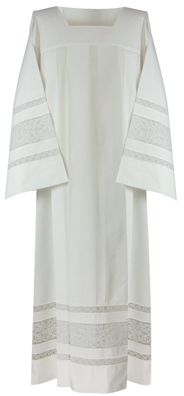 Aube avec broderie traditionelle - Aubes et Laboratorio Gruppo Liturgico