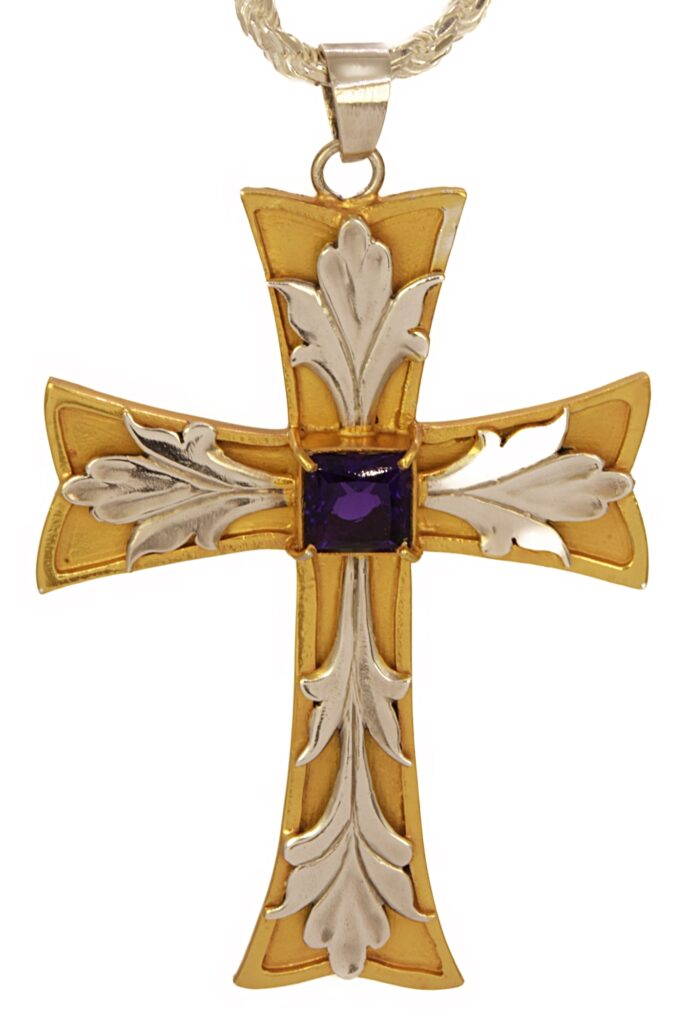 Pectoral cross in solid silver - pectoral crosses and Laboratorio ...