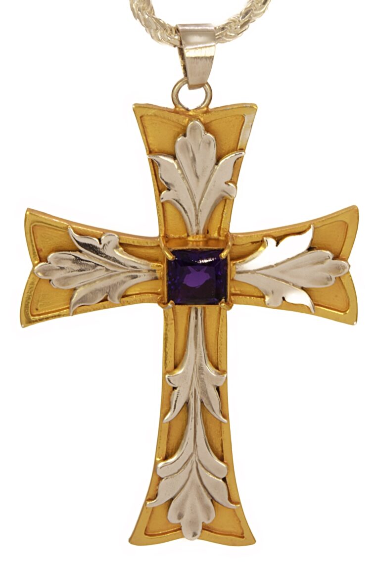 Pectoral cross in solid silver - pectoral crosses and Laboratorio ...